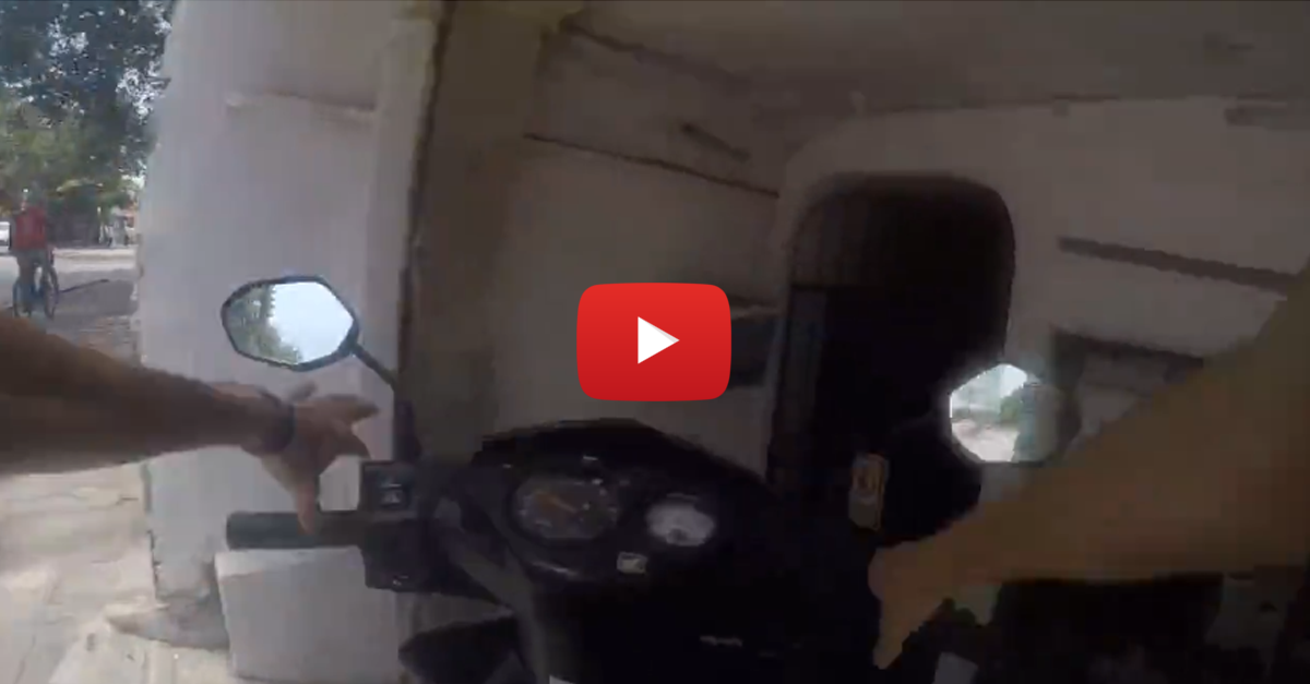 Epic and Immediate Moped Fail - alt_driver