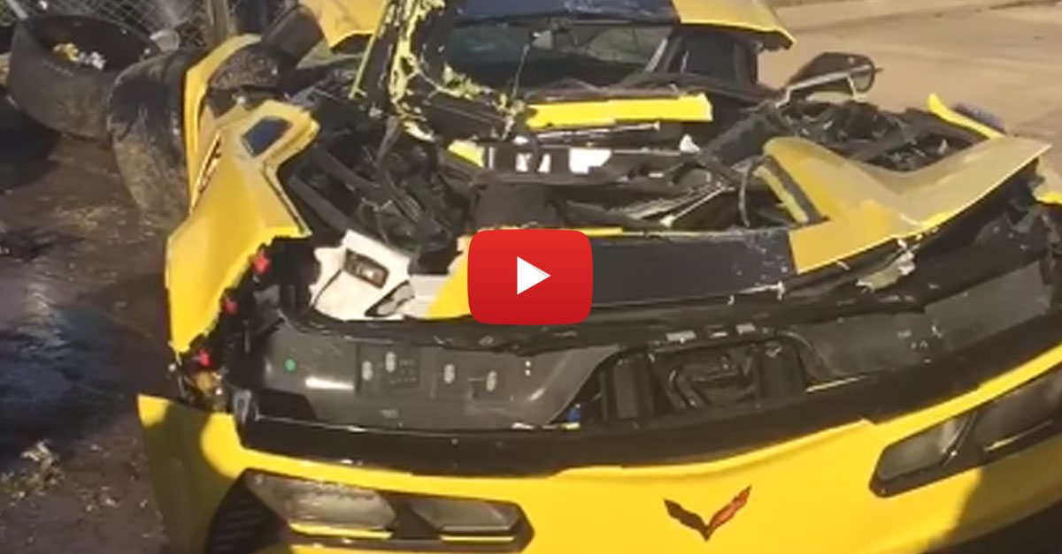 Some Idiot Totaled A BRAND NEW CR.7 Z06 - alt_driver