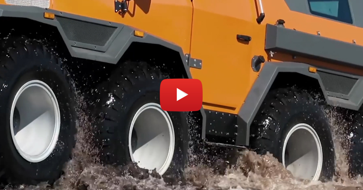 Russian "Centipede" Off-Road Truck Can Handle Any Terrain - alt_driver