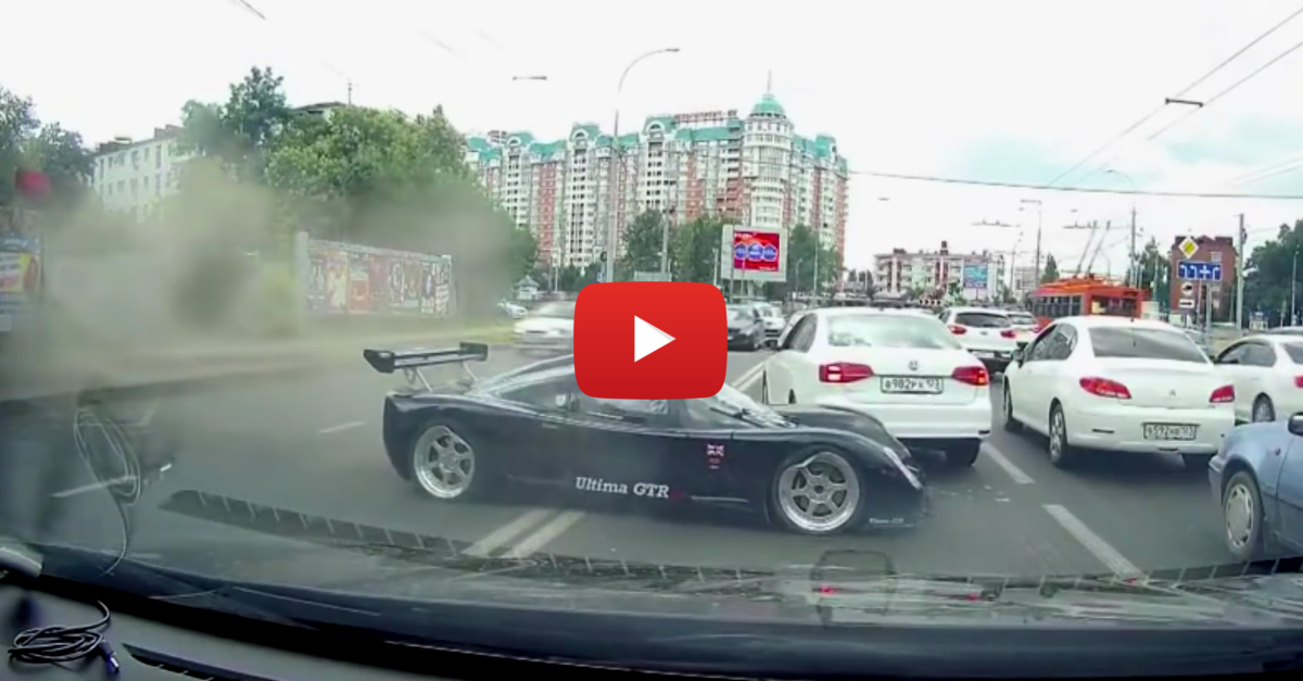 It's Not Every Day You See an Ultima GTR Crash Right in Front of You ...