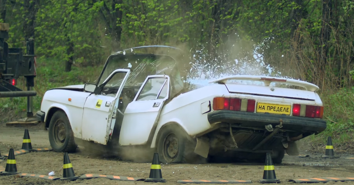 Crushing A Car With A Concrete Block In Slow-Mo Is A Beautiful Thing ...