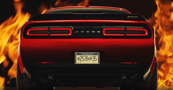 New Dodge Demon Teaser Includes a Peek at the Body and Record Width ...