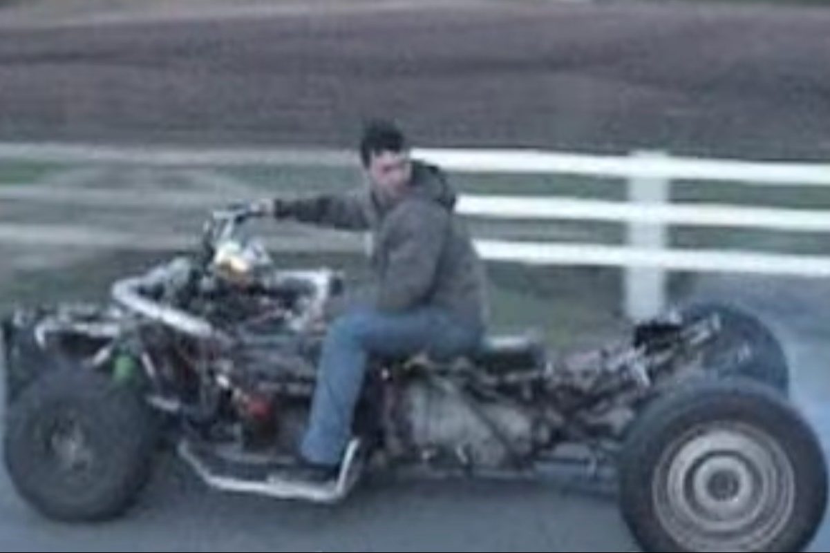 Joke Build With Turbocharged V8 Becomes the Nastiest Quad You've Ever ...