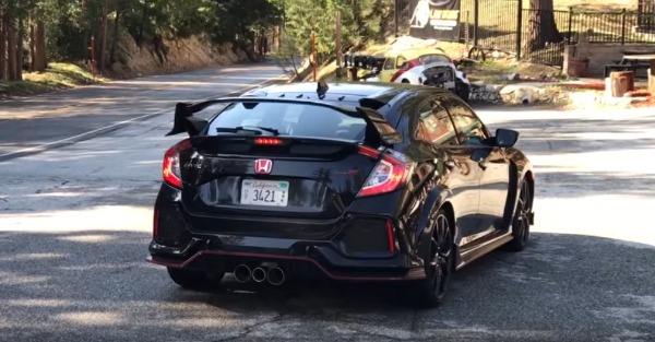 This could be the first production Civic Type R on US roads - alt_driver