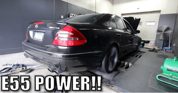 I took my $9,000 modified E55 AMG to the dyno - alt_driver