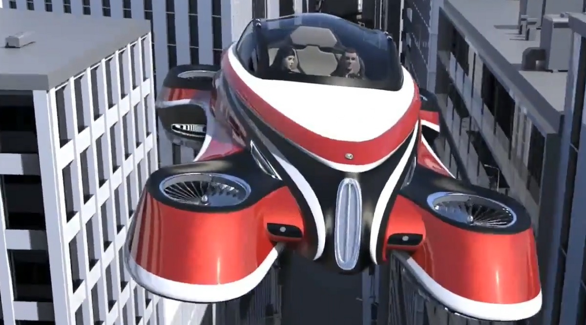 This amazing concept for a flying car is based on vehicle from the ...