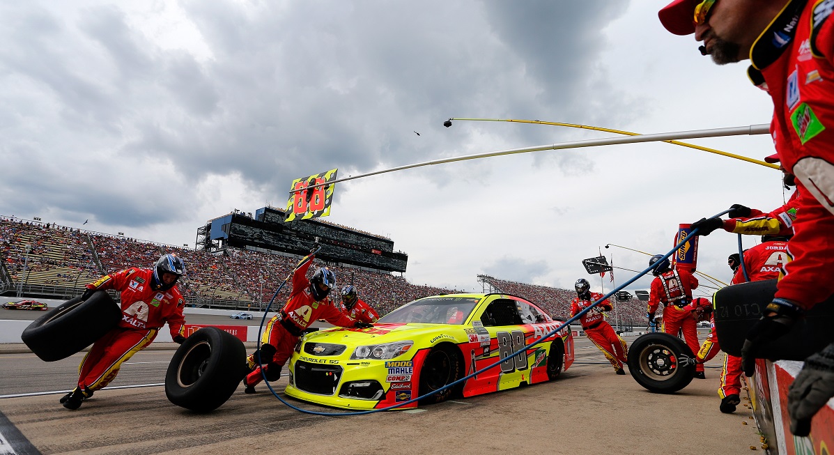 NASCAR is not messing around with the new pit gun regulations ...