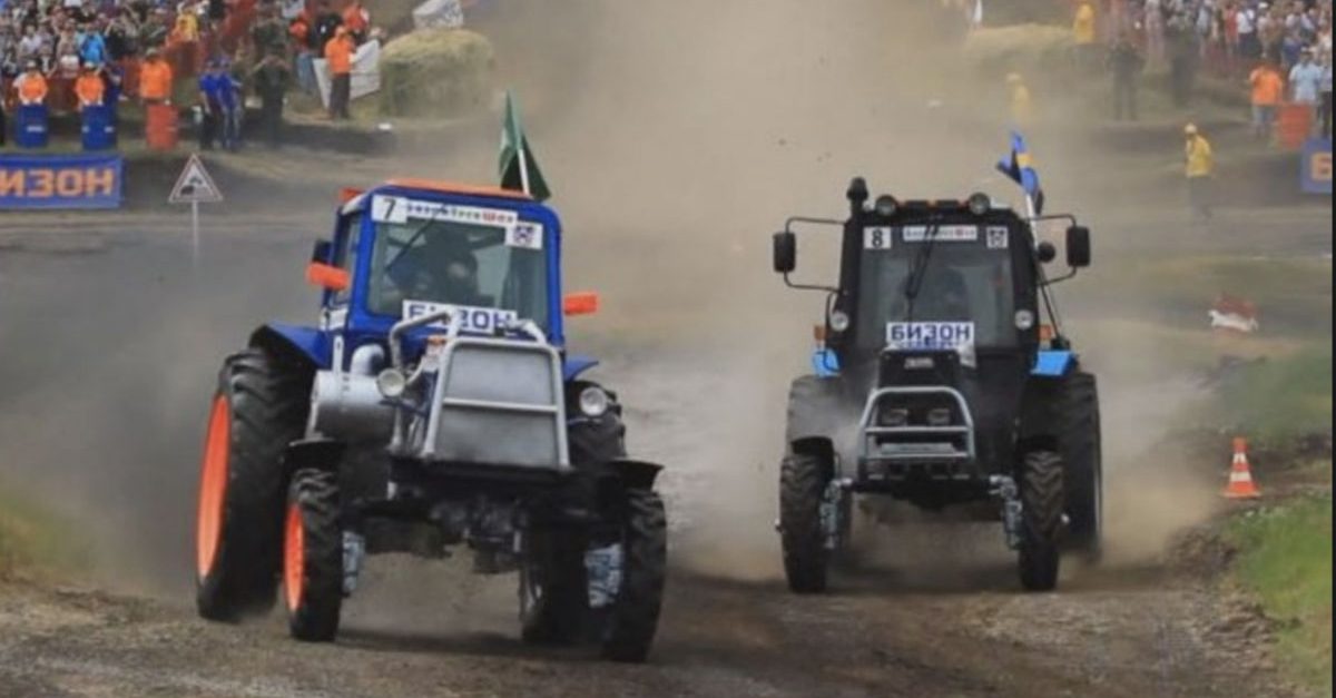 Russian Tractor Racing Is Real and It's Incredible - alt_driver