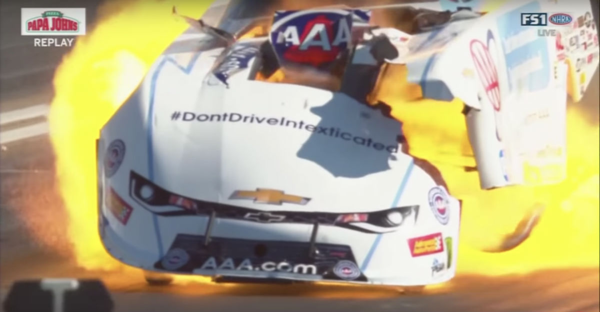 Drag Racer Somehow Escapes Injury in Explosive Victory - alt_driver
