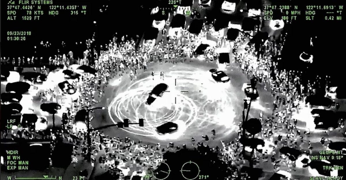 Check out the Moments Before an Illegal Street Drifting Sideshow Was ...
