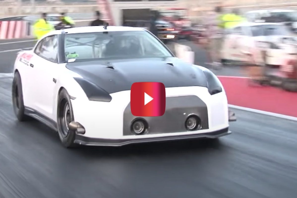 Nissan GT-R Hits 232 MPH in Drag Strip Domination - alt_driver