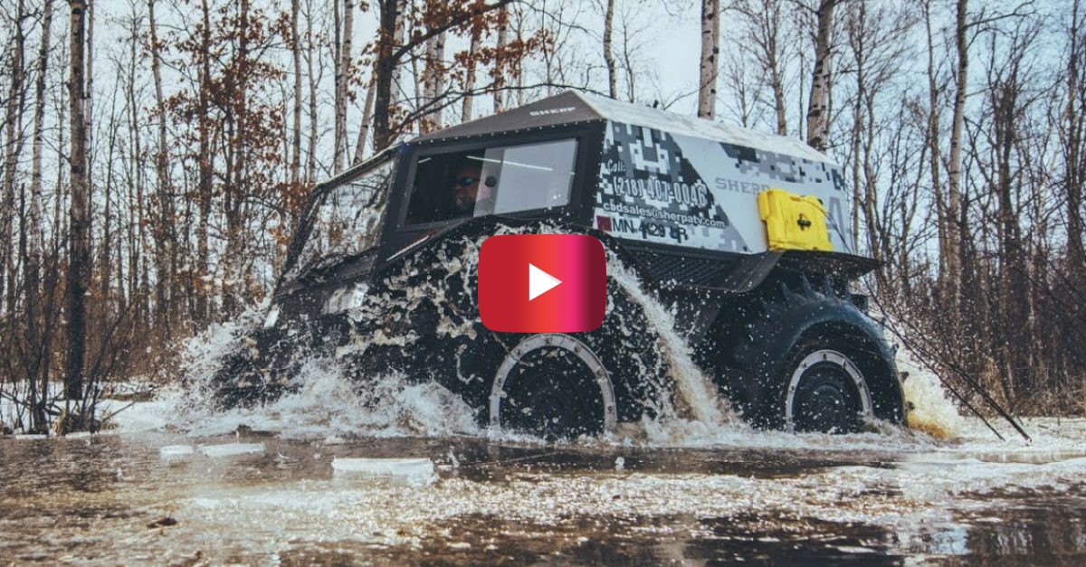 Sherp ATV Shows Its Off-Roading Capabilities in Test Drive - alt_driver