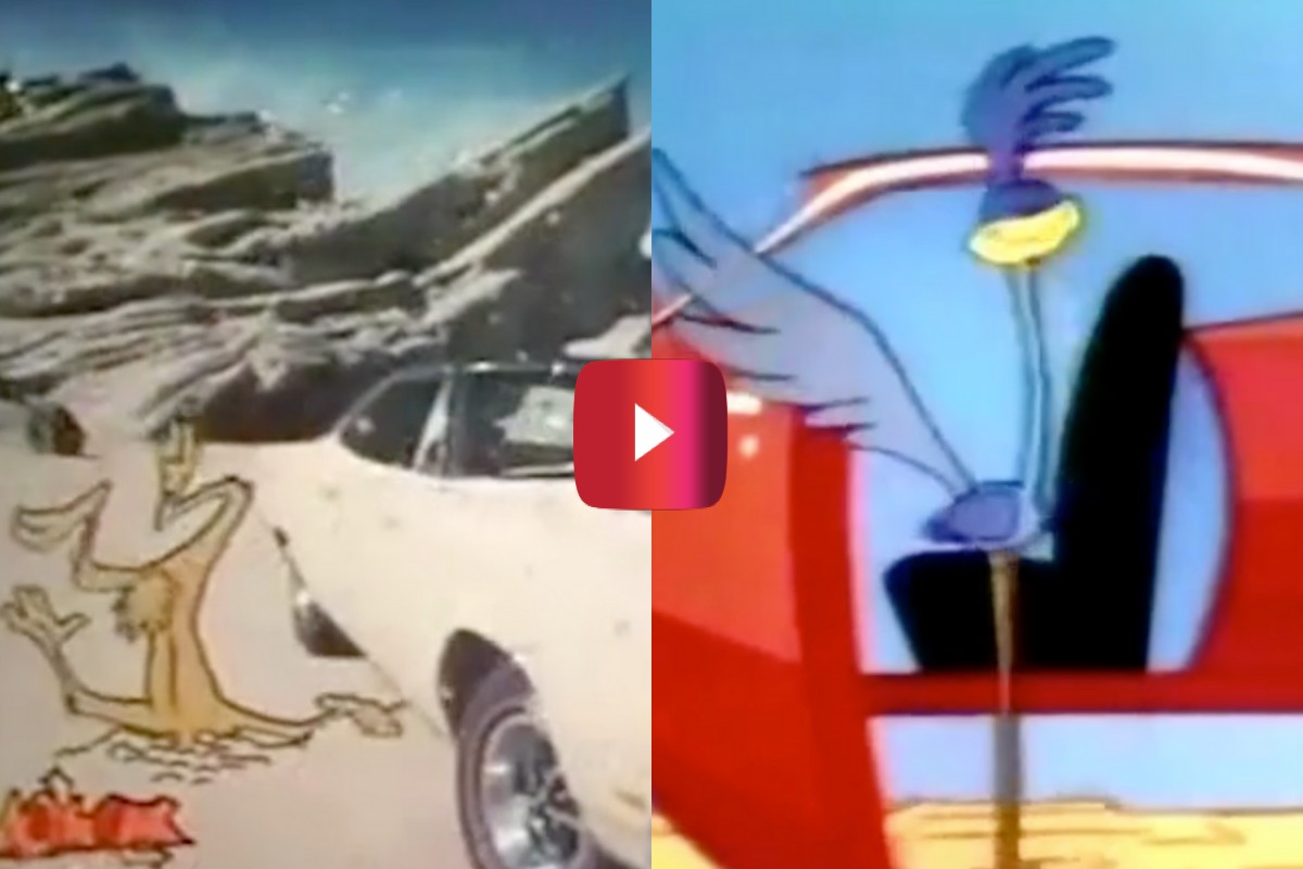 Wile E. Coyote, Road Runner Run Wild in Classic Plymouth Commercials ...