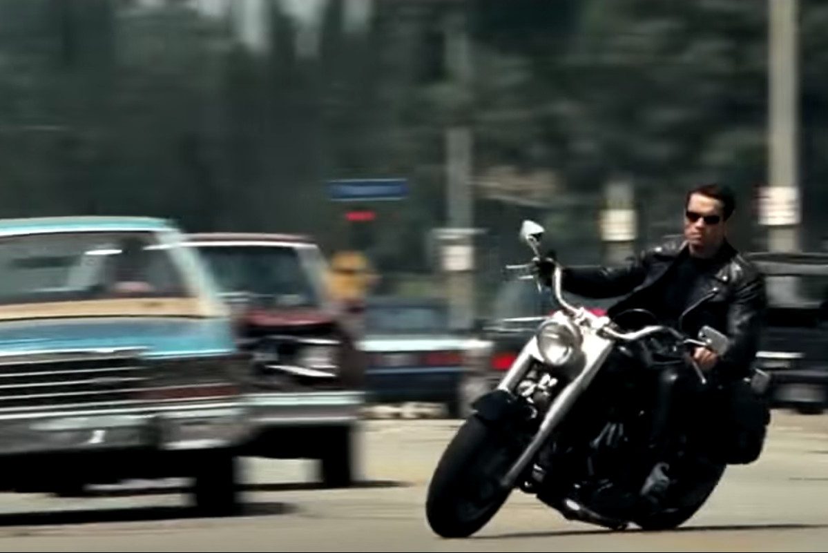 Some Lucky Gearhead Owns the Iconic Harley Bike From "Terminator 2 ...