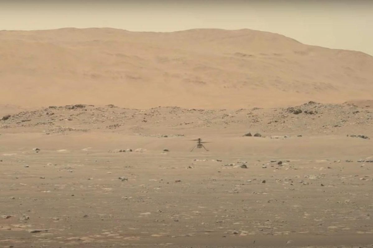 NASA's Ingenuity Helicopter Makes History With Mars Flight - alt_driver