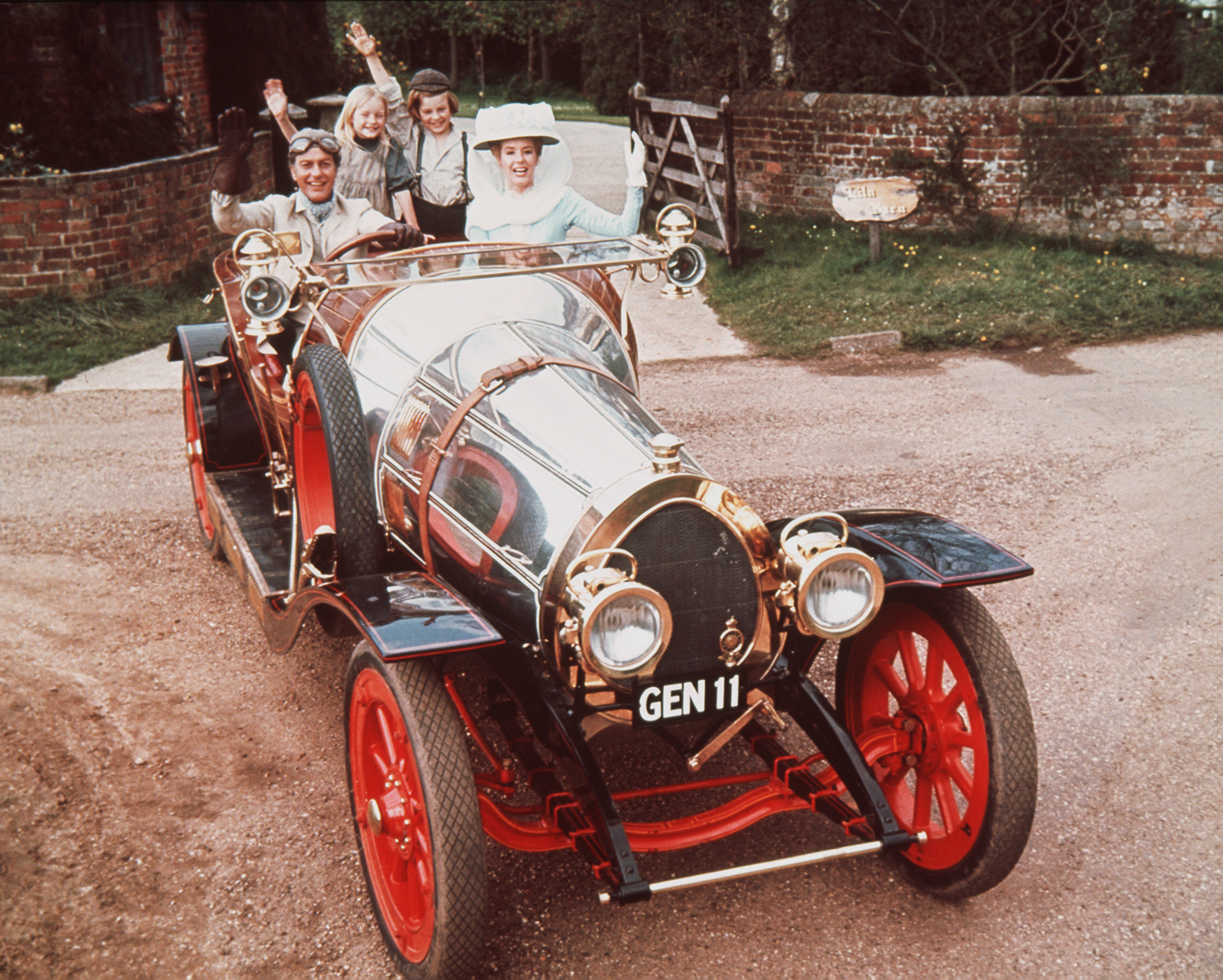 The Car From the Classic Movie "Chitty Chitty Bang Bang" Is Currently ...