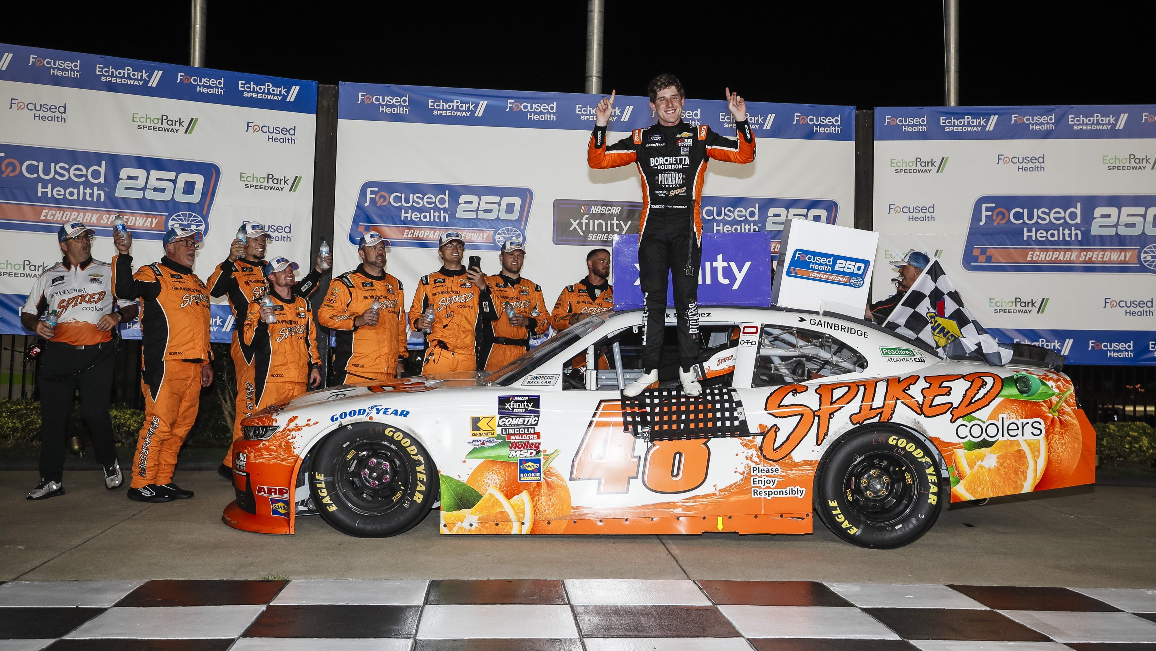 Nick Sanchez gets first career Xfinity Series win - alt_driver
